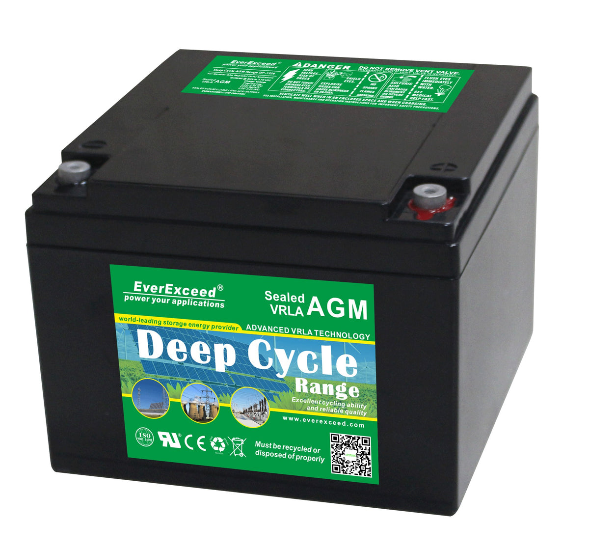 12V 26AH VRLA Battery – Serlex.ie